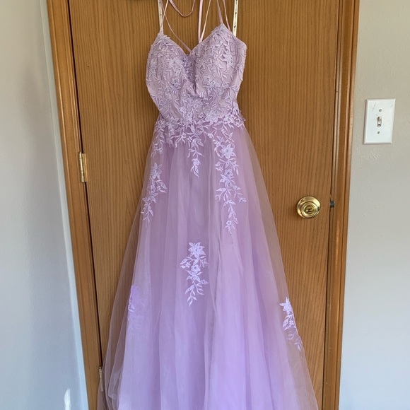 David's Bridal | Dresses | Lavender Prom Dress | Poshmark